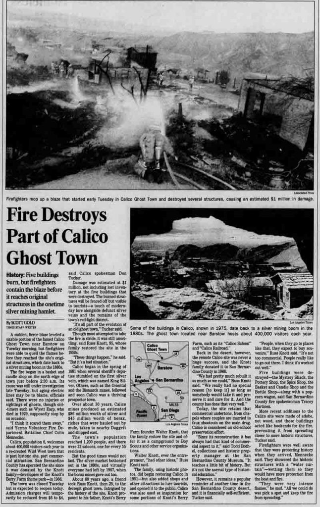 Calico Ghost Town Campground: Spirited Glamping – The Desert Way with ...