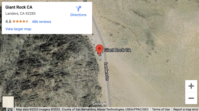 Giant Rock: Between a Rock and an Odd Place – The Desert Way with ...