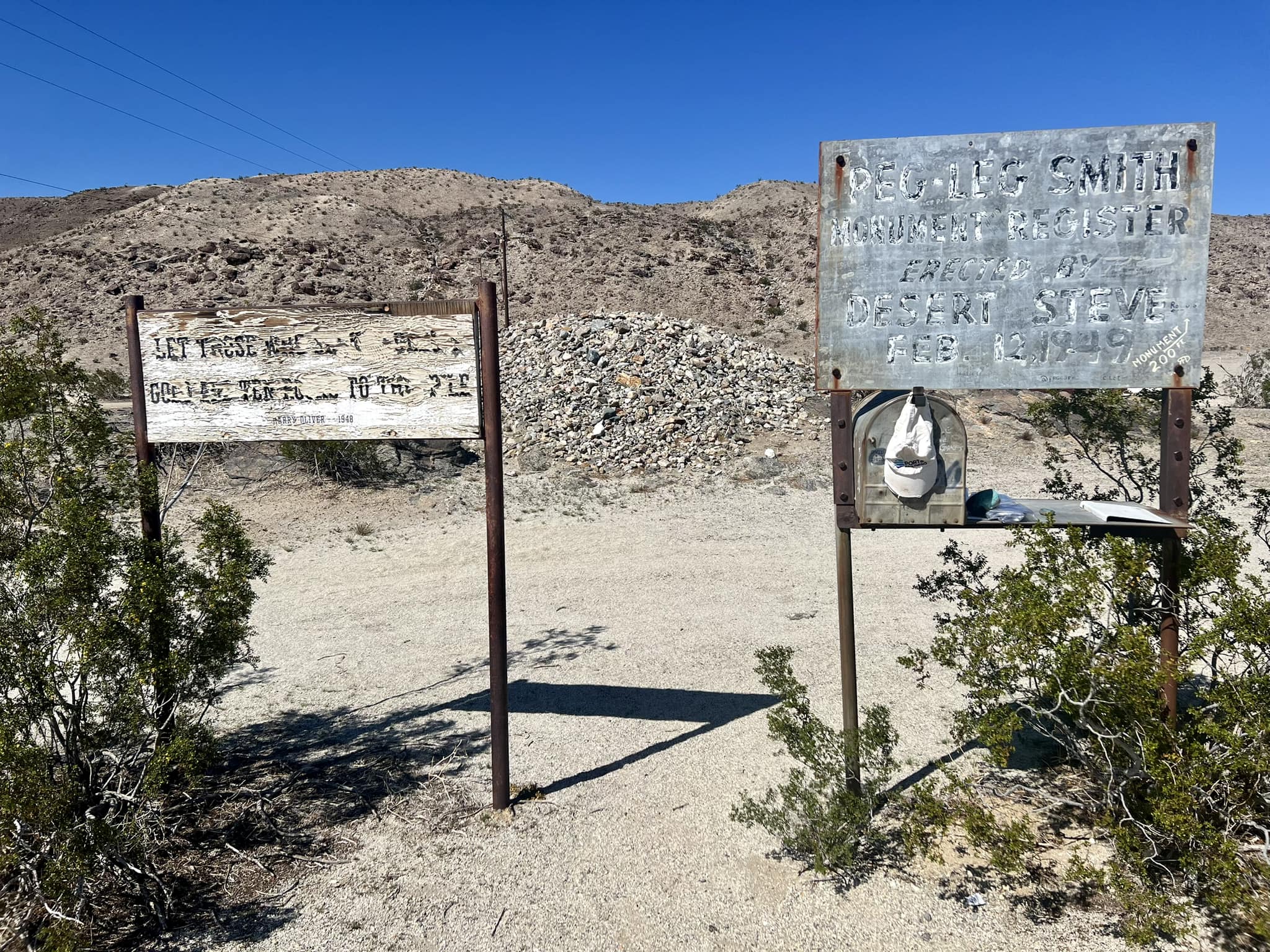 The Lost Pegleg Mine: Flibbertigibbet’s Fancy – The Desert Way with ...