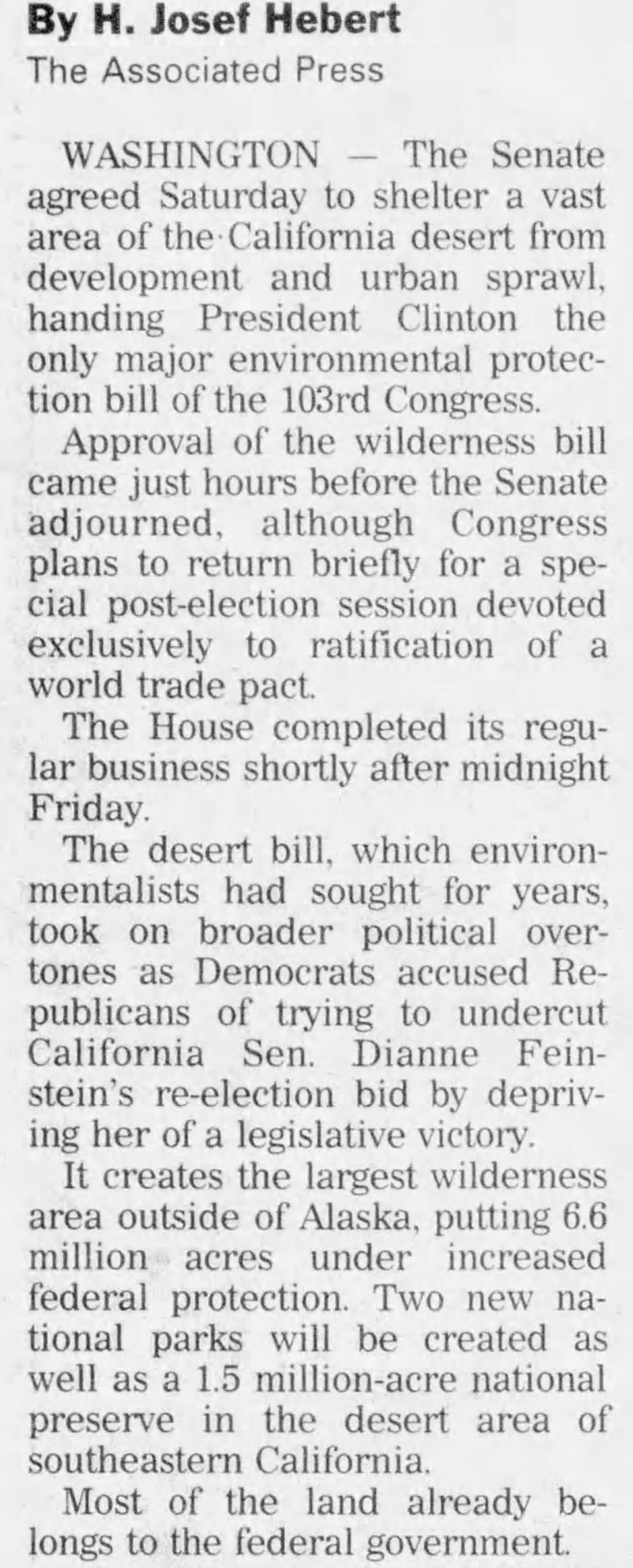 Celebrating 30 Years of California Desert Protection – The Desert Way ...