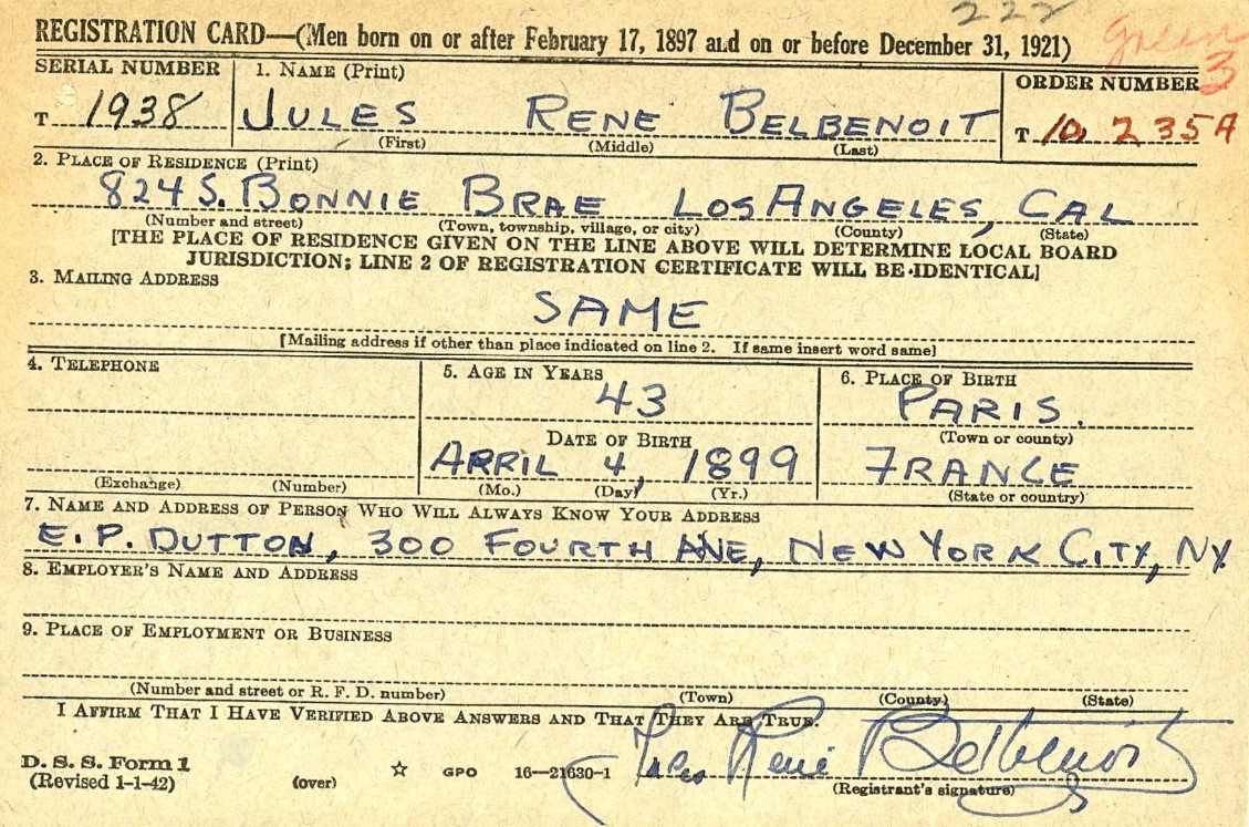 Dry Guillotine to Dry Desert: René Belbenoît – The Desert Way with ...